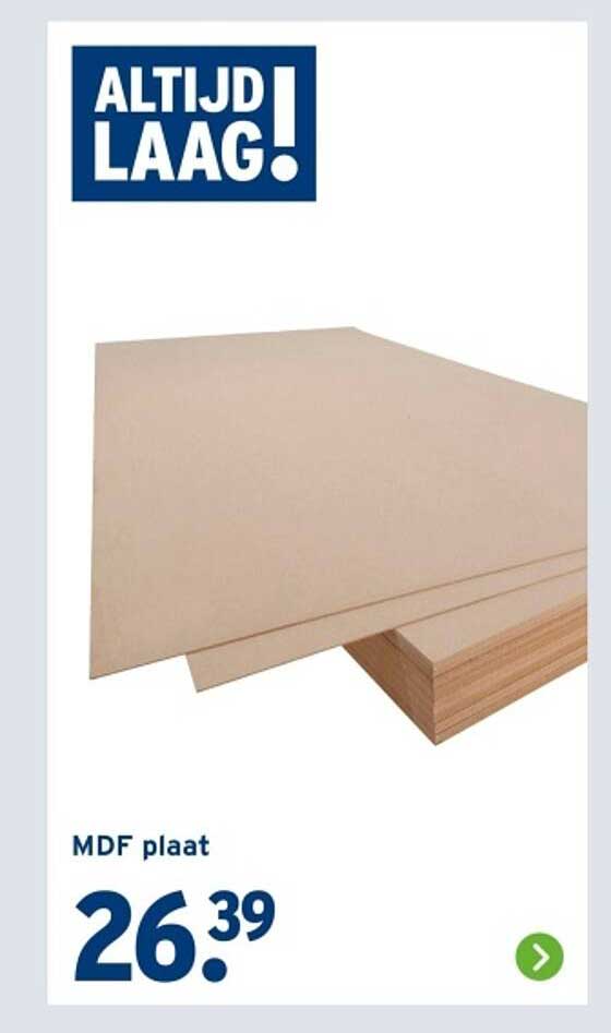 Mdf Plaat Aanbieding bij GAMMA - FolderFeest.nl