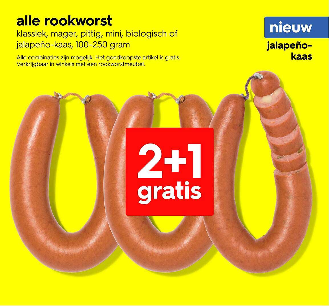 Alle Rookworst Aanbieding bij HEMA - FolderFeest.nl