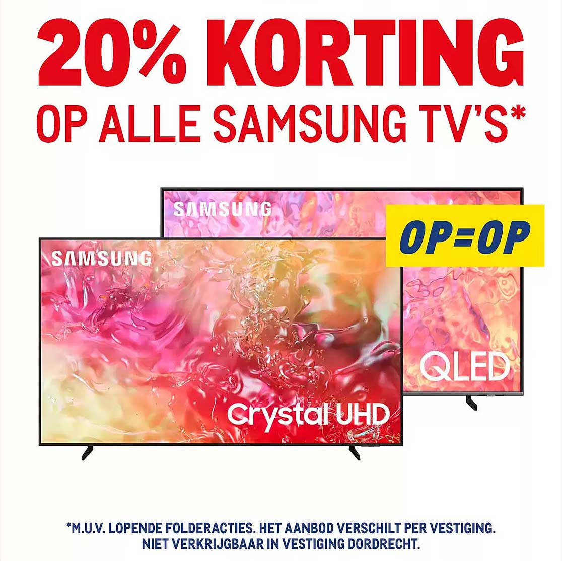 20% Korting Op Alle Samsung Tv's* aanbieding bij Makro