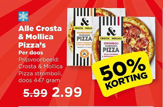 Alle Crosta & Mollica Pizza's aanbieding bij PLUS