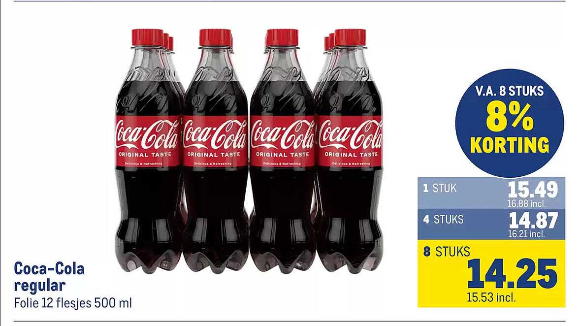 Coca-Cola Regular aanbieding bij Makro