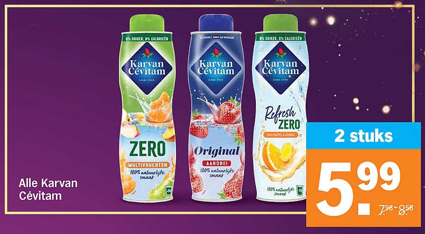 Alle Karvan Cèvitam Aanbieding bij Albert Heijn - FolderFeest.nl