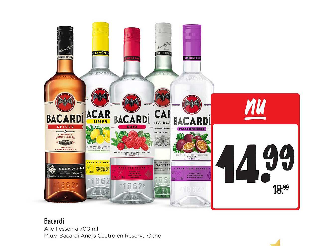 Bacardi Aanbieding bij Jumbo - FolderFeest.nl
