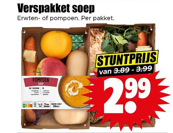 Verspakket Soep Aanbieding bij Dirk - FolderFeest.nl
