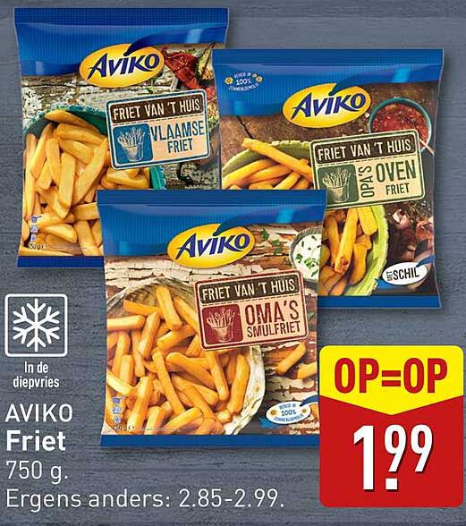 Aviko Friet aanbieding bij ALDI