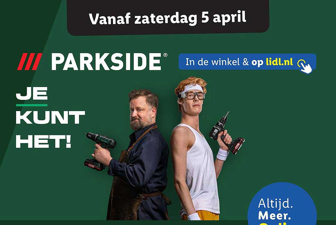 Parkside Gereedschap Vanaf Zaterdag 5 April aanbieding bij Lidl