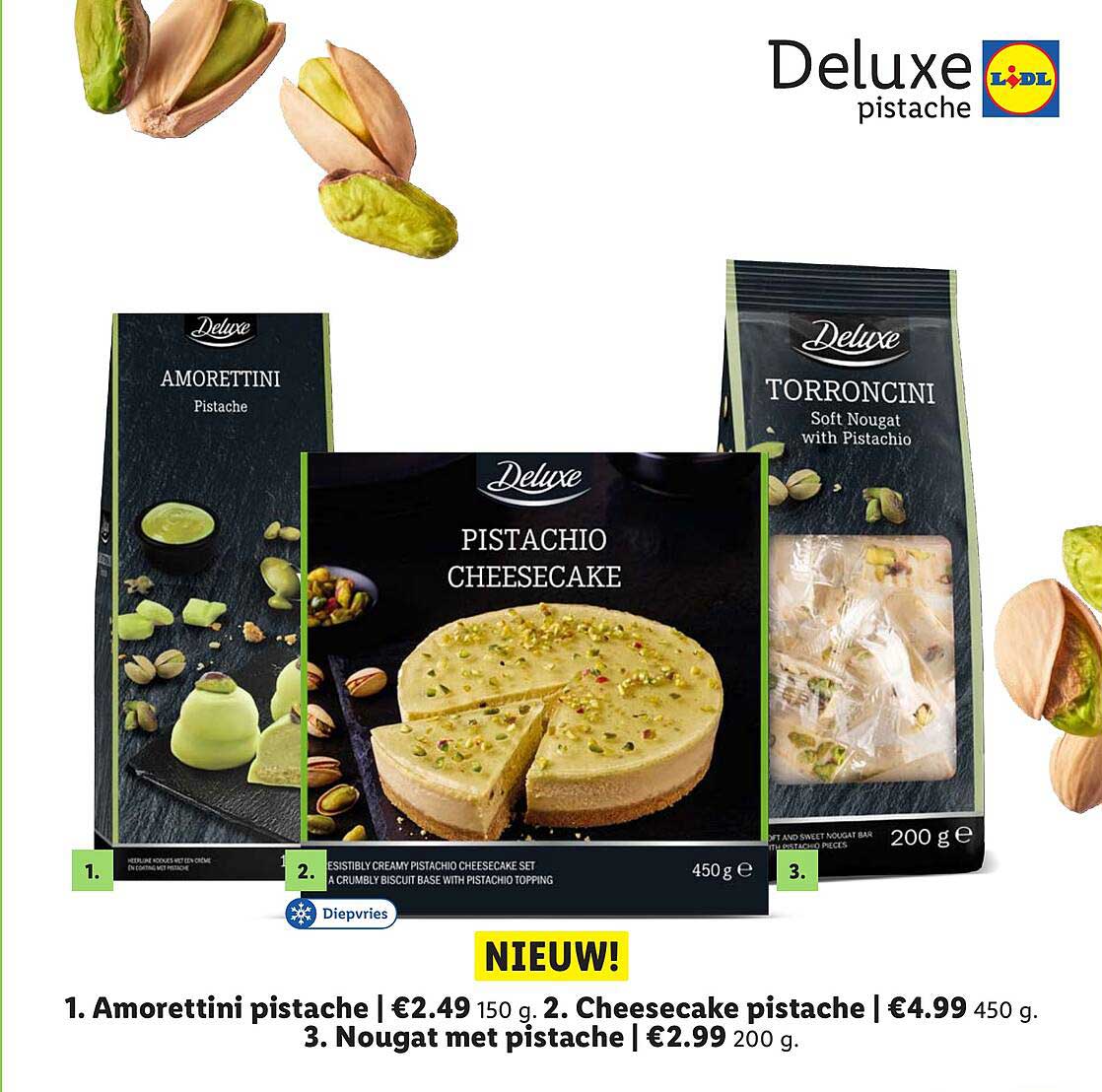 Pistachio Cheesecake Aanbieding bij Lidl - FolderFeest.nl