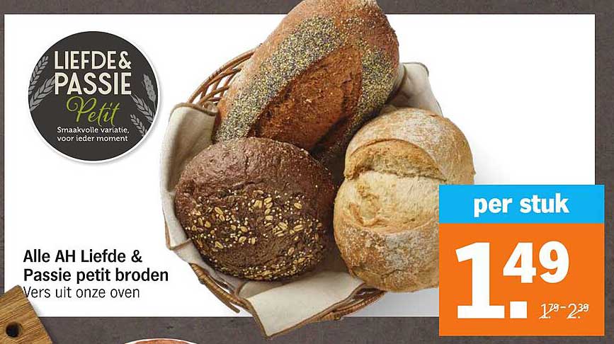 Alle Ah Liefde & Passie Petit Broden Aanbieding bij Albert Heijn ...