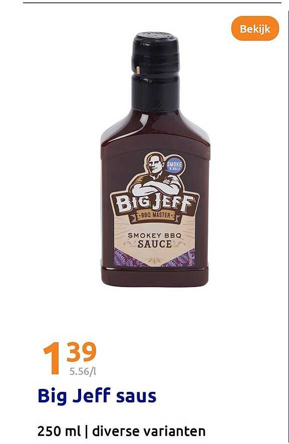 Big Jeff Saus aanbieding bij Action