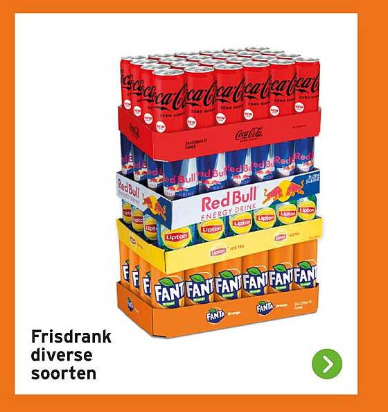 Frisdrank Diverse Soorten aanbieding bij GAMMA