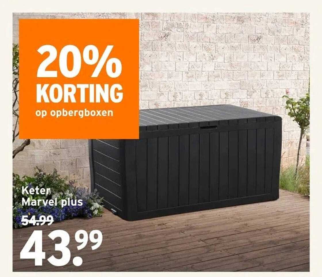 Keter Marvel Plus aanbieding bij GAMMA