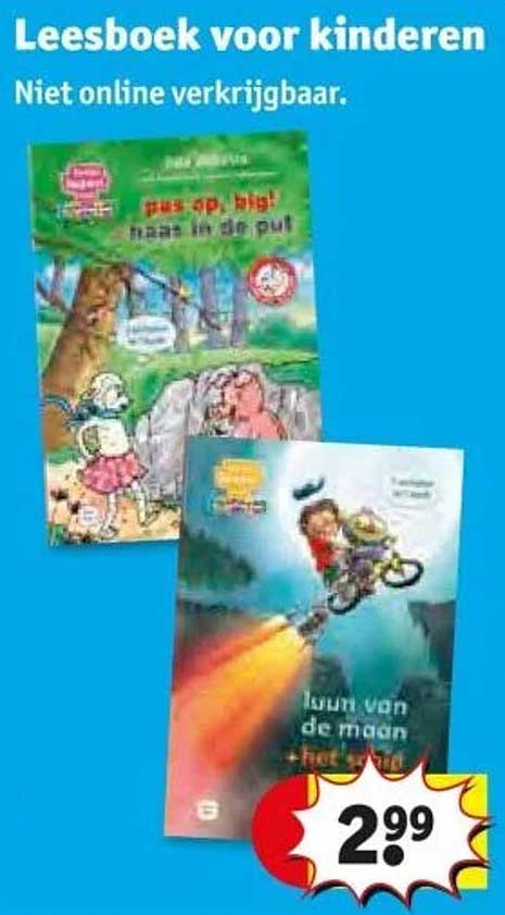 Leesboek Voor Kinderen Aanbieding bij Kruidvat - FolderFeest.nl