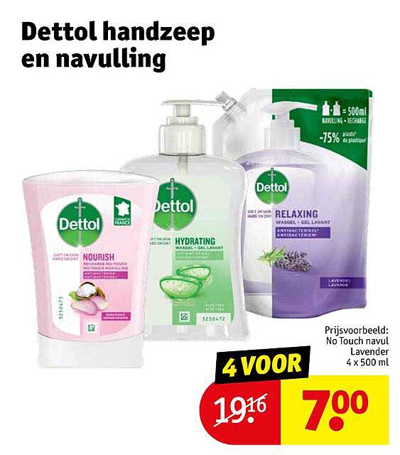 Dettol Handzeep En Navulling Aanbieding bij Kruidvat - FolderFeest.nl