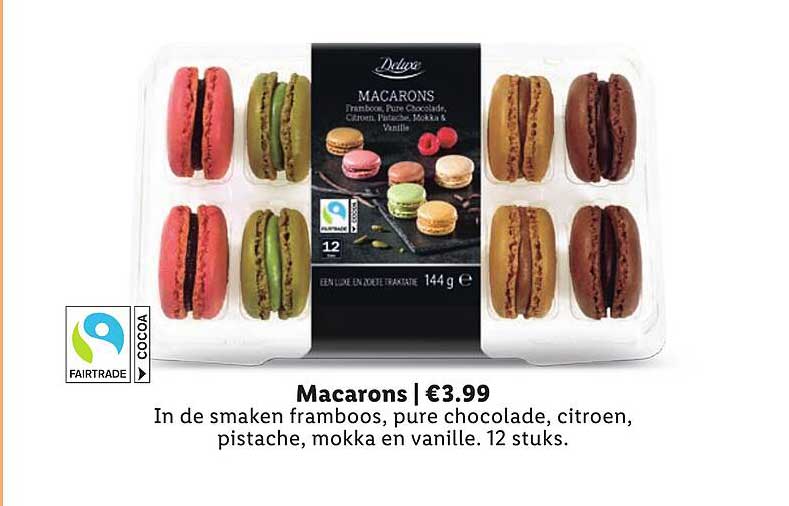 Macarons aanbieding bij Lidl