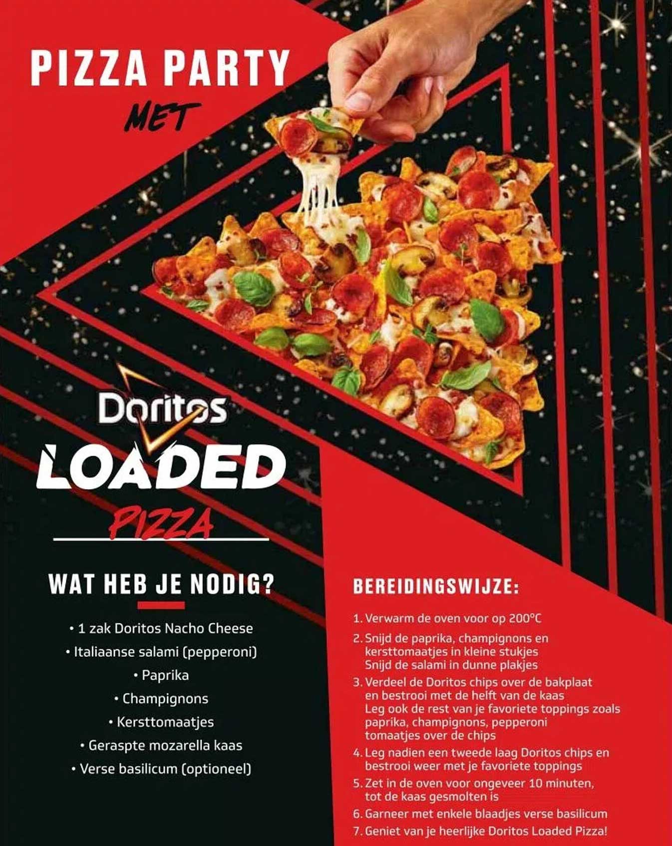 Doritos Loaded Pizza aanbieding bij PLUS
