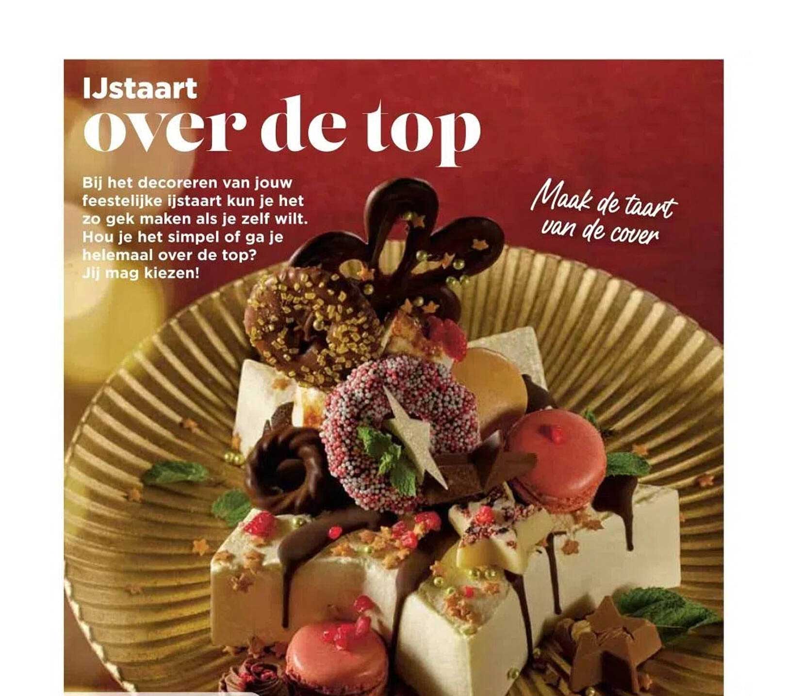 Ijstaart Over De Top aanbieding bij PLUS