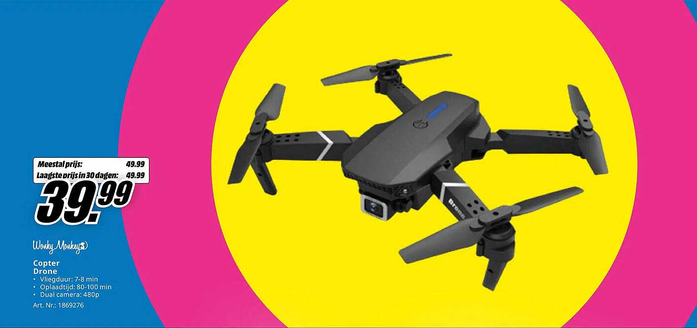Copter Drone Aanbieding bij MediaMarkt - FolderFeest.nl