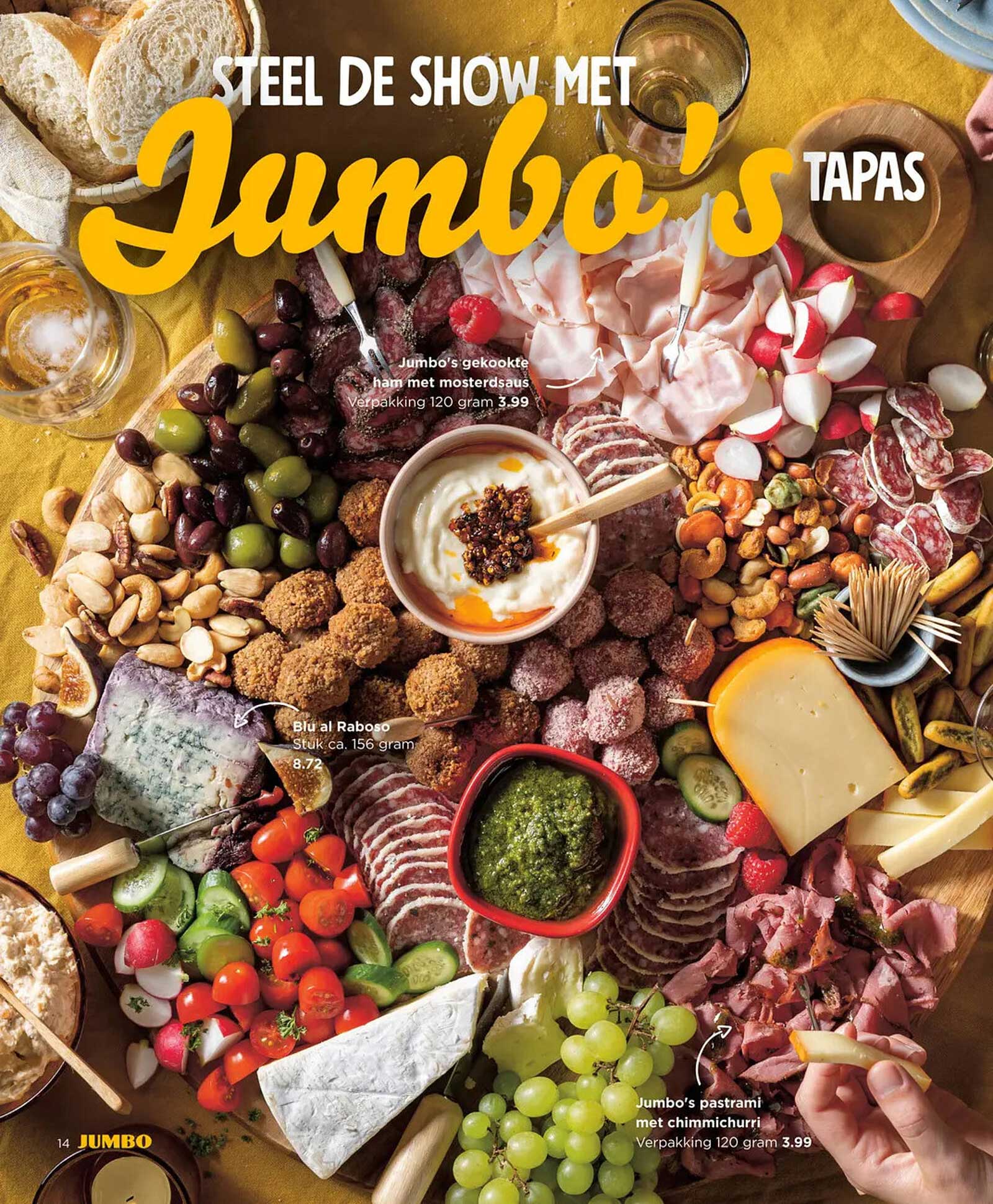 Jumbo's Gekookte Ham Met Mosterdsaus Aanbieding bij Jumbo - FolderFeest.nl