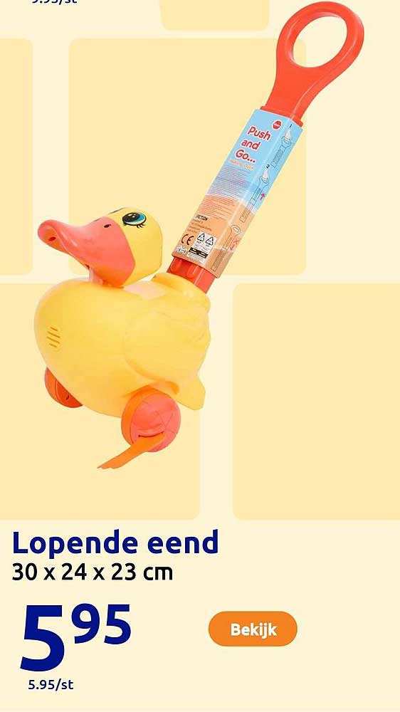 Lopende Eend Aanbieding bij Action - FolderFeest.nl