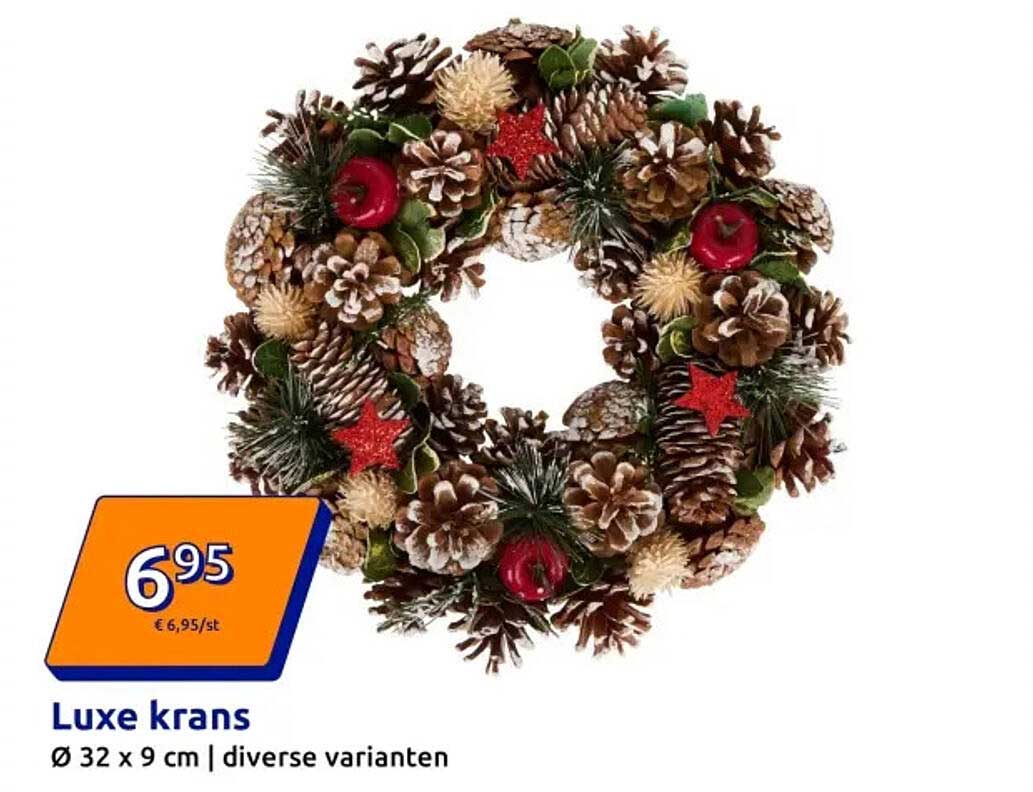 Luxe Krans Aanbieding bij Action - FolderFeest.nl