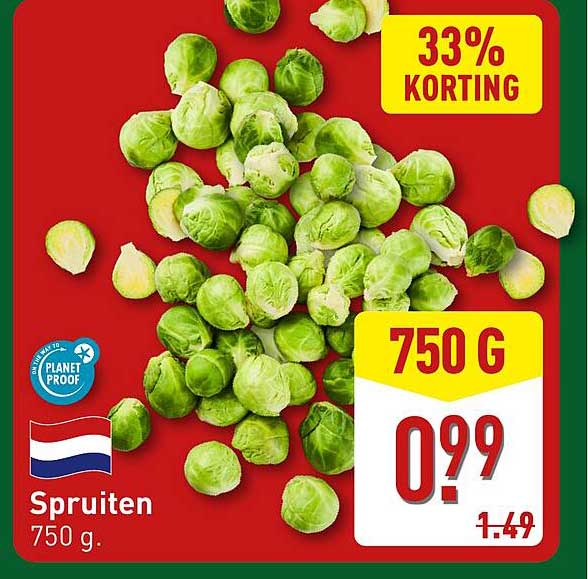 Spruiten Aanbieding bij ALDI - FolderFeest.nl