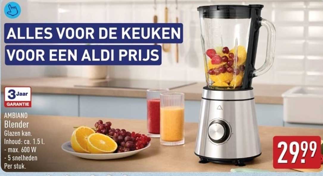 Ambiano Blender Aanbieding bij ALDI - FolderFeest.nl