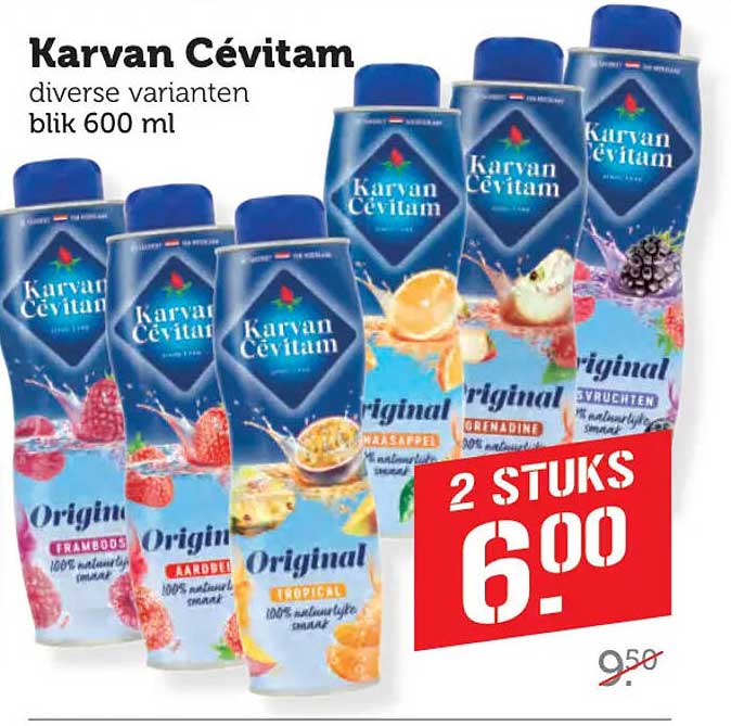 Karvan Cévitam Diverse Varianten Blik 600 Ml Aanbieding bij Coop ...