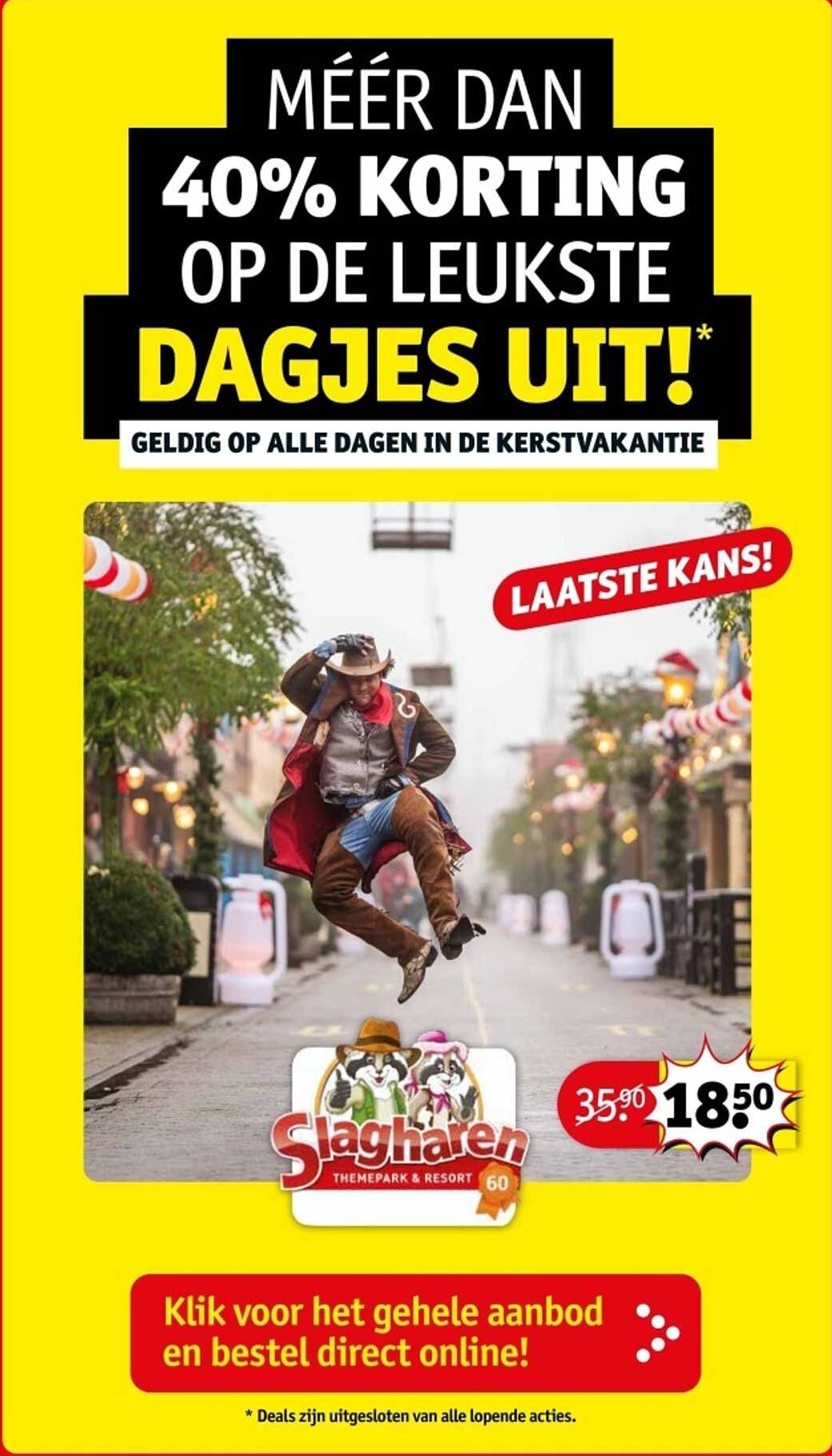Méér Dan 40% Korting Op De Leukste Dagjes Uit! Aanbieding bij Kruidvat ...
