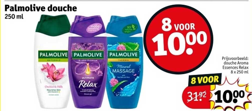Palmolive Dougel 3 Flessen Van 250 Ml Aanbieding bij Hoogvliet ...