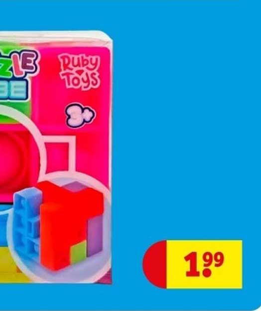 Puzzle Cube Ruby Toys Aanbieding bij Kruidvat - FolderFeest.nl