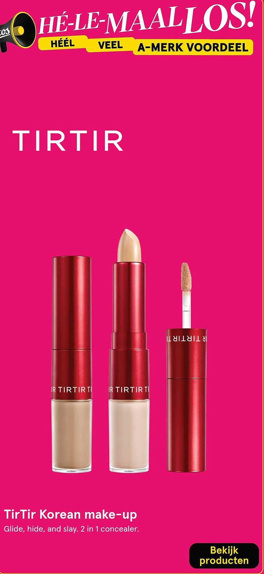 Tirtir Korean Make-Up Aanbieding bij Etos - FolderFeest.nl