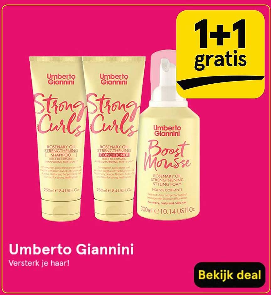Umberto Giannini Aanbieding bij Etos - FolderFeest.nl