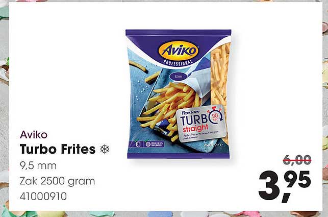 Aviko Turbo Frites Aanbieding bij HANOS - FolderFeest.nl