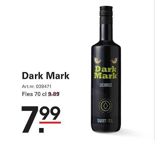 Dark Mark Aanbieding bij Sligro - FolderFeest.nl
