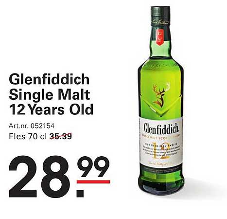 Bowmore Single Malt 12 Years Old Aanbieding bij Sligro - FolderFeest.nl
