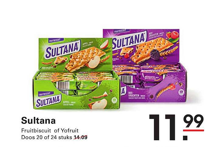 Sultana Aanbieding bij Sligro - FolderFeest.nl