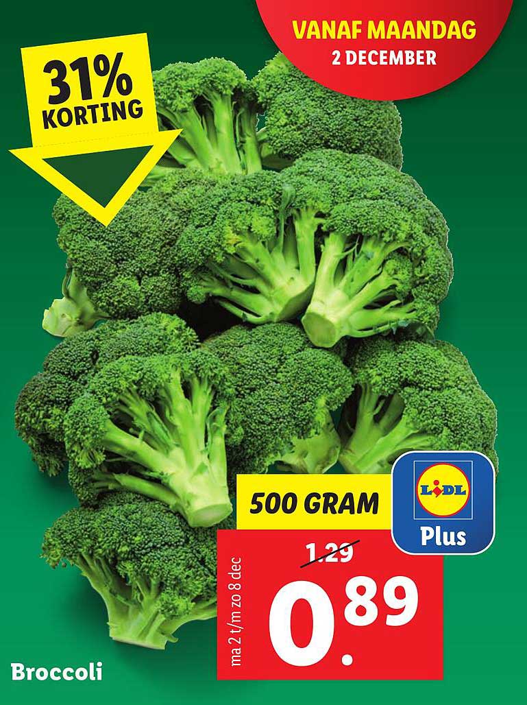 Broccoli aanbieding bij Lidl