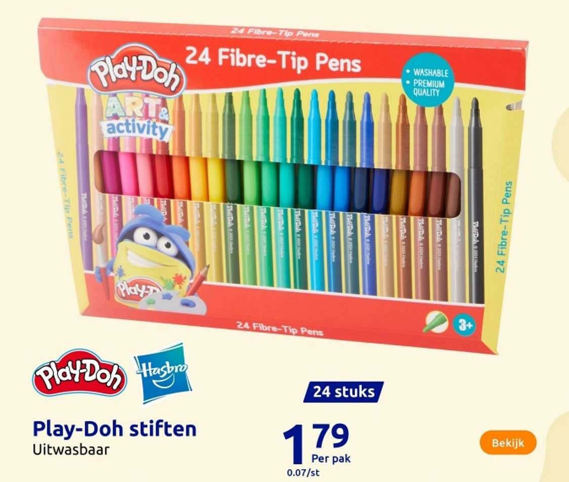 Play-Doh Stiften aanbieding bij Action