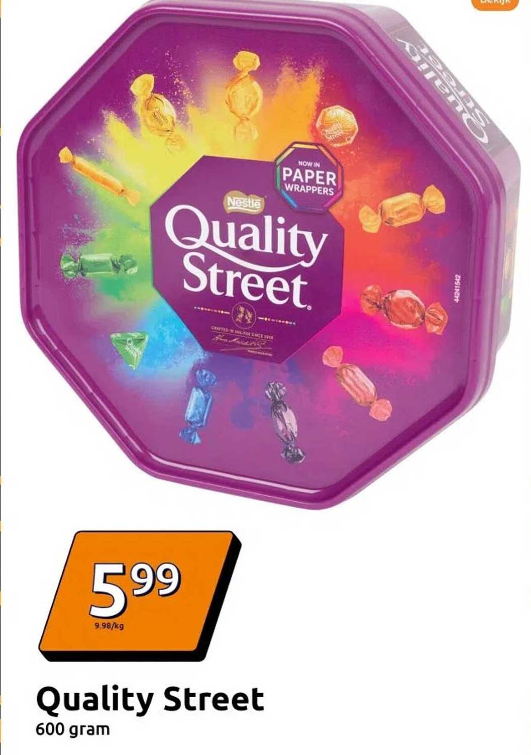 Quality Street Aanbieding bij Action - FolderFeest.nl