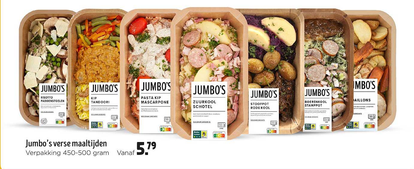 Jumbo's Verse Maaltijden Aanbieding bij Jumbo - FolderFeest.nl