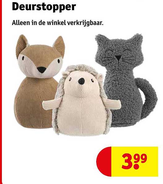Deurstoppers aanbieding bij Kruidvat