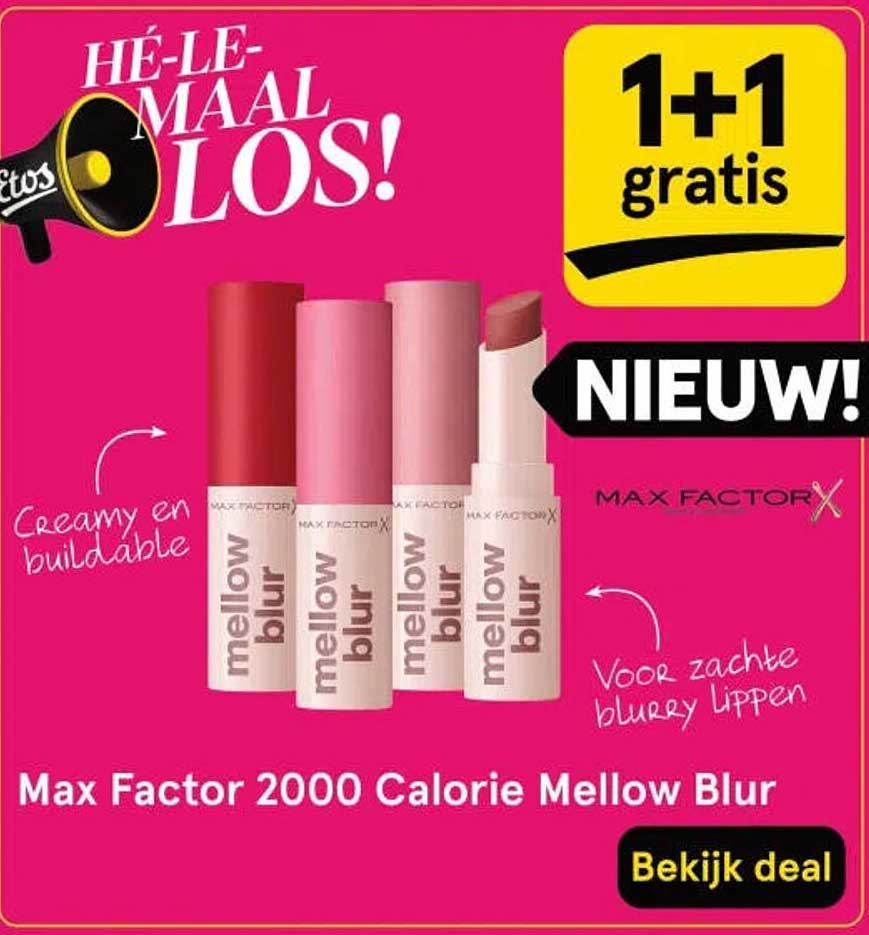 Max Factor 2000 Calorie Mellow Blur Aanbieding bij Etos - FolderFeest.nl