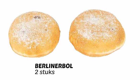 Berlinerbol Aanbieding bij Dekamarkt - FolderFeest.nl