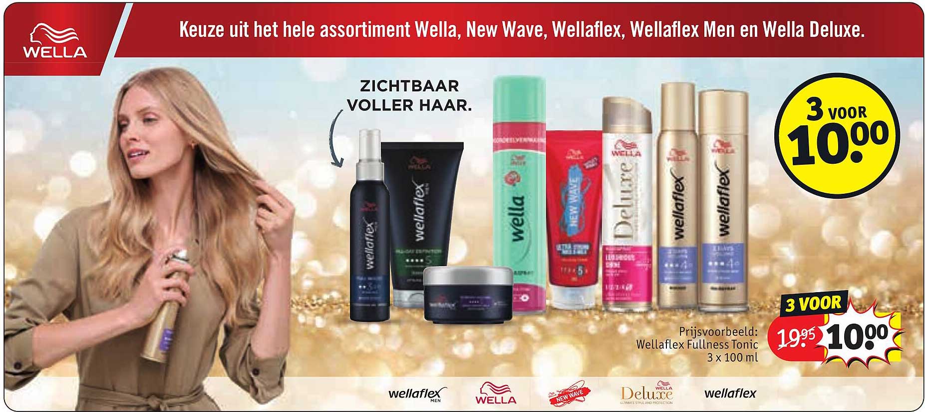 Keuze Uit Het Hele Assortiment Wella, New Wave, Wellaflex, Wellaflex ...