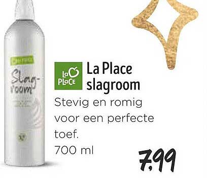 La Place Slagroom Aanbieding bij Jumbo - FolderFeest.nl