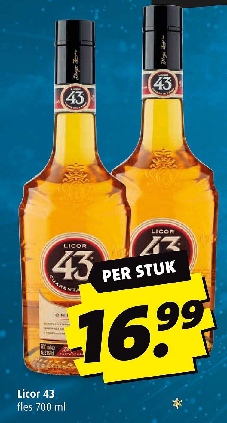 Licor 43 aanbieding bij Boni