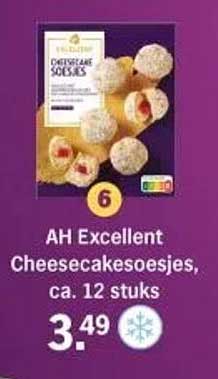 Ah Excellent Cheesecakesoesjes, Ca. 12 Stuks Aanbieding bij Albert ...