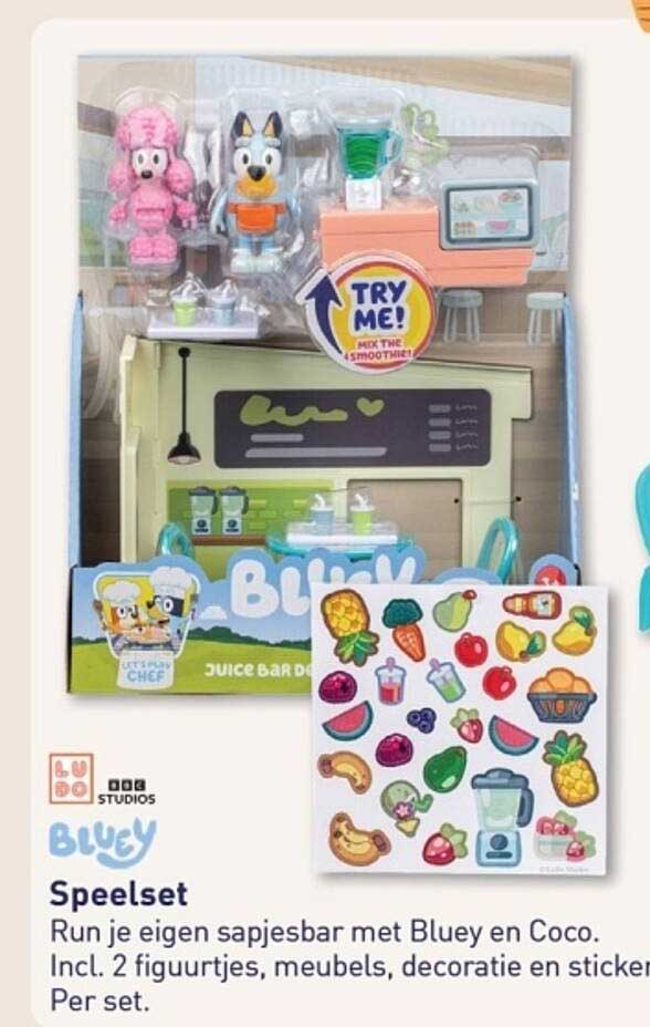 Bluey Speelset Aanbieding bij ALDI - FolderFeest.nl