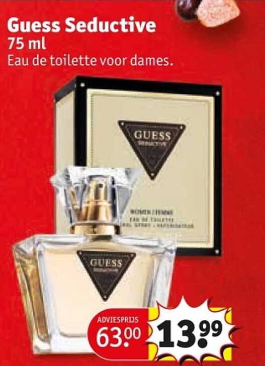 Guess Seductive 75 Ml Eau De Toilette Voor Dames. Aanbieding bij Kruidvat - FolderFeest.nl