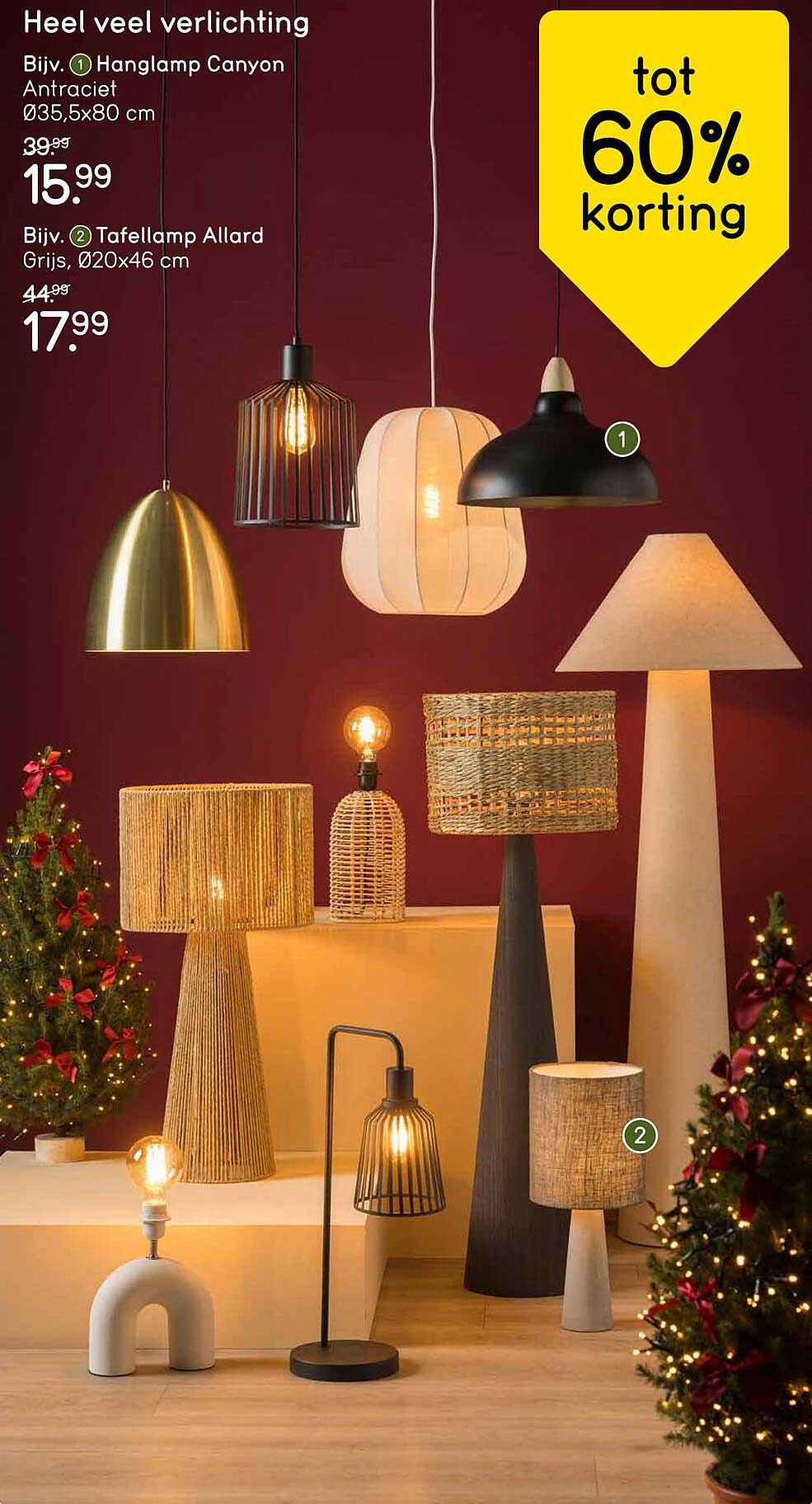 Heel Veel Verlichting Aanbieding bij Leen Bakker - FolderFeest.nl